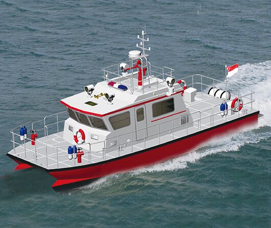 Aluminum Fire Boat for Sale: Fire Fighting and Rescue Vessle